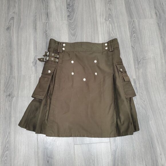 Kilts | Scottish Highlands Utility Kilt Mens 38 Olive Green Utilikilt ...